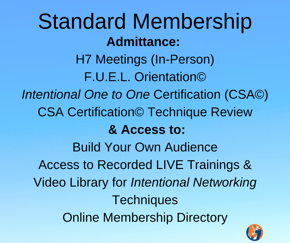 Join H7 Network - Standard Membership